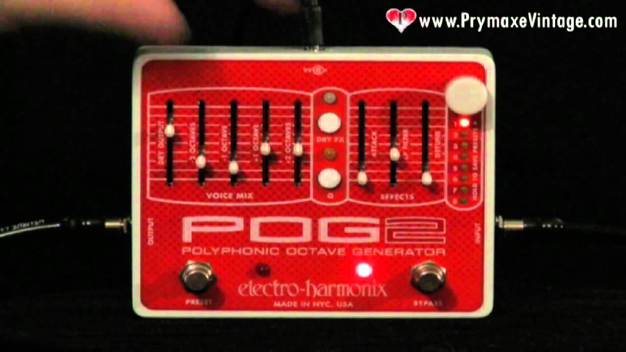 EHX POG2 demo by Prymaxe Vintage - Electro-Harmonix
