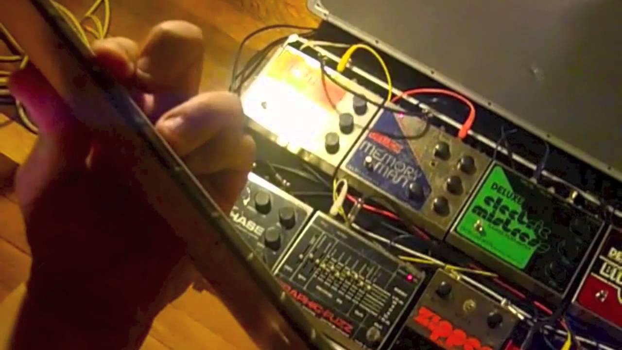 Vintage EHX pedalboard - Electro-Harmonix